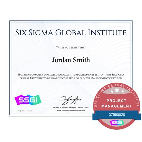 Project Management Certification & Training Online | SSGI