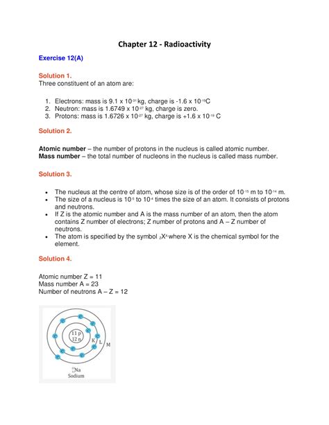 Image result for Radioactivity Class 12 Physics