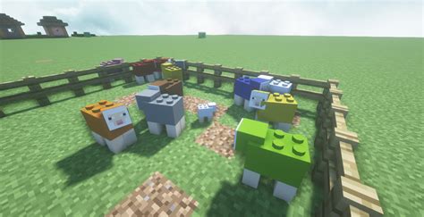 Cute Minecraft Mods Swaps out Animals With Lego Figures - Gameranx