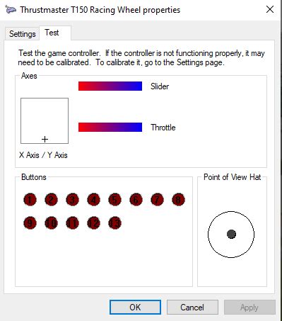 Image result for Thrustmaster T150 Racing Wheel Control Panel