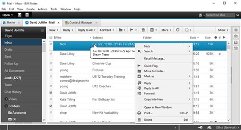 Image result for IBM Lotus Notes Email