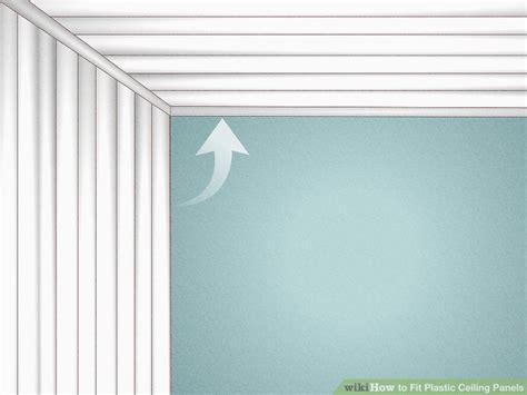 7 Ways to Fit Plastic Ceiling Panels - wikiHow