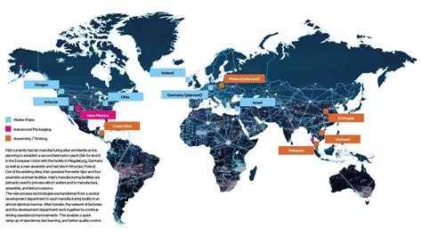 Image result for Computer Chip Factory Location Map