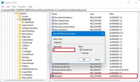 Image result for Taskbar Size