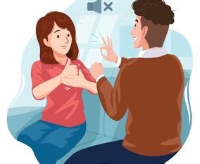 Image result for Sign Language Cartoon