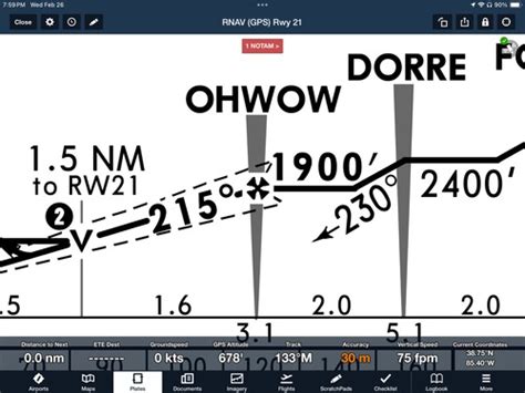 Image result for Final Approach Fix Symbol