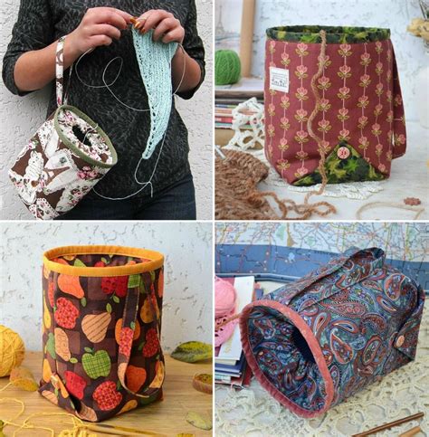 Image result for Knitting Project Bag Sewing Pattern