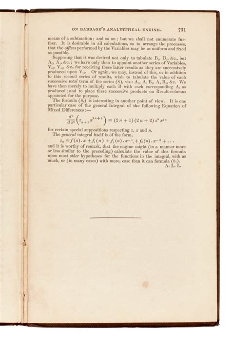Ada Lovelace, the First Computer Programmer | Books & Manuscripts ...
