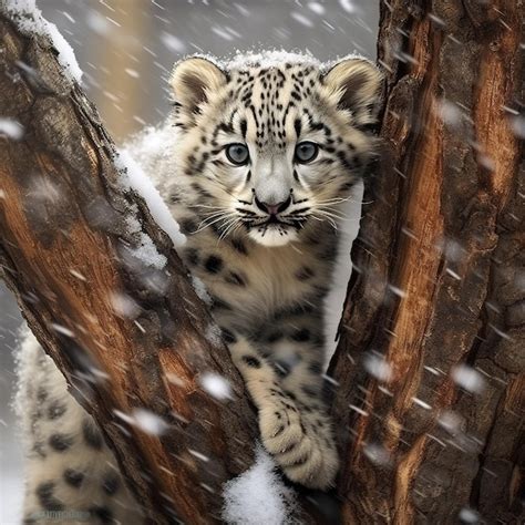 Image result for Snow Leopard Portrait
