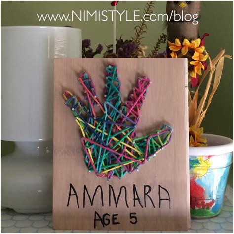 Image result for How to Do Hand String Art