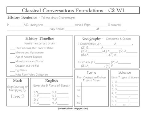 Image result for Classical Conversations Timeline Week 2
