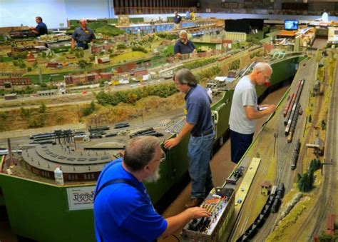 Image result for HO Scale Model Railroad Operating Session