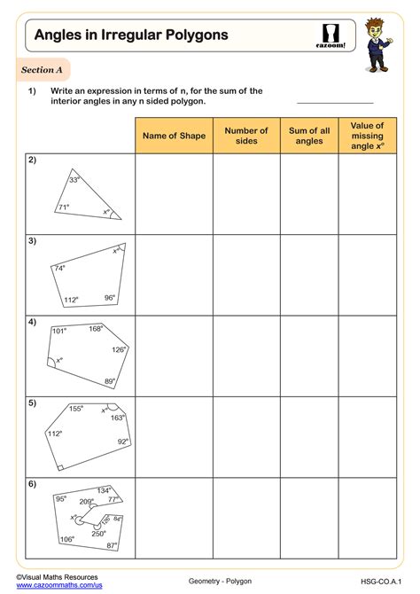 Image result for Irregular Polygons 3rd Grade