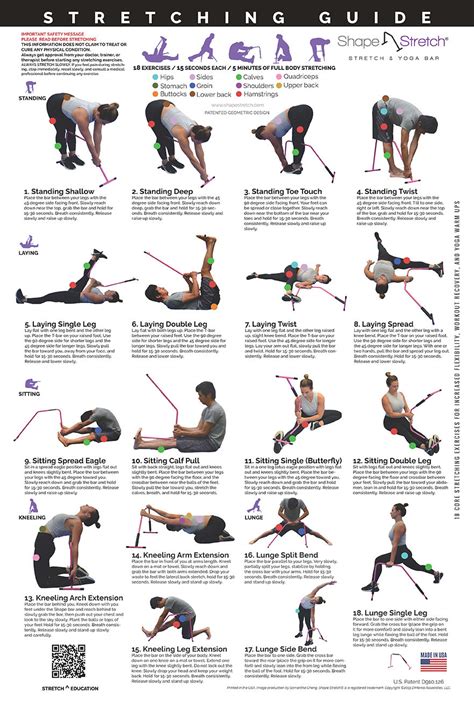 Image result for Stretching Exercise Chart