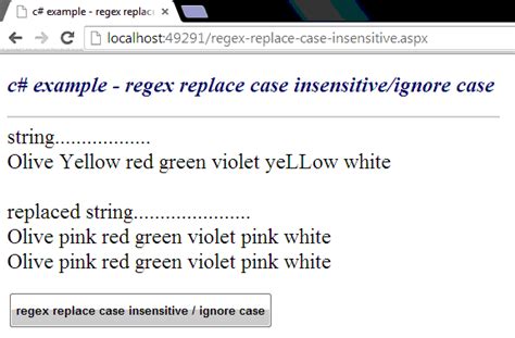 Image result for Regular Expression Match Case-Insensitive