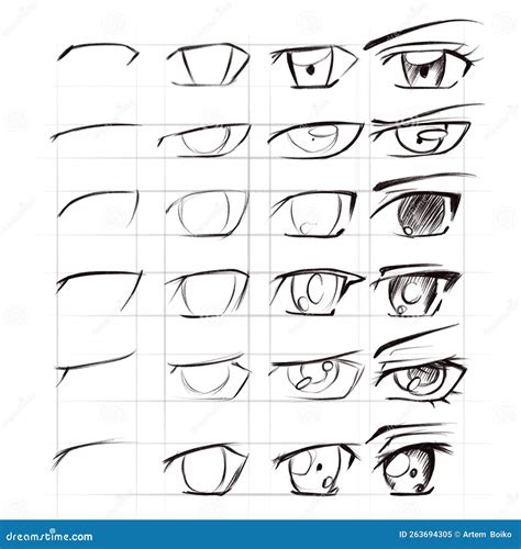 Image result for Anime Eyes Tutorial