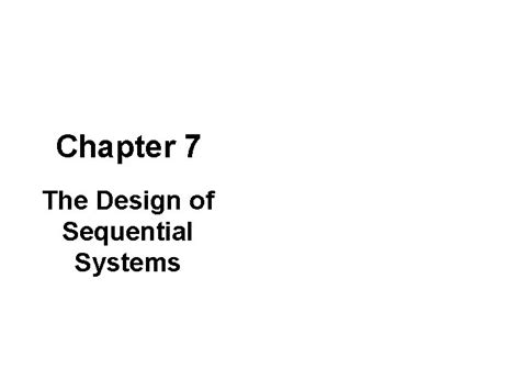 Image result for Sequential Systems