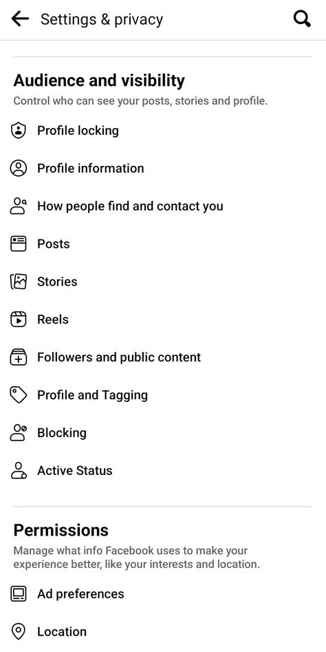 Image result for Lock Profile on Facebook