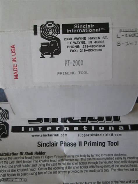 Image result for How to Use Sinclair Bullet Seating Tool