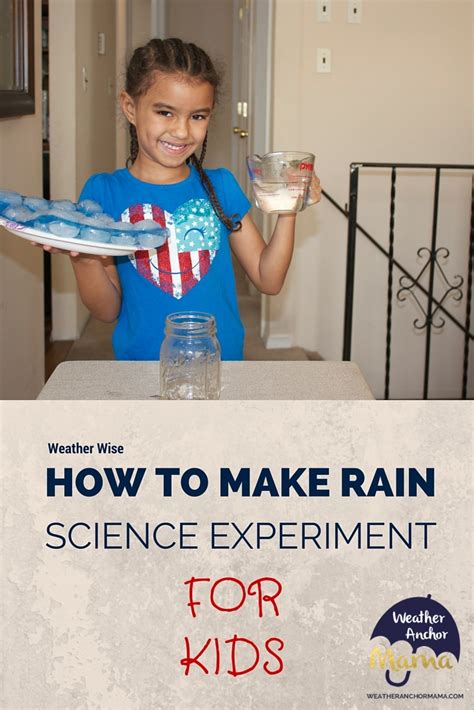 Image result for Making Rain Science Experiment
