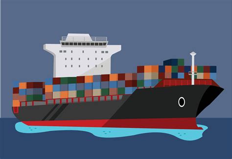 Image result for Container Ship Vector