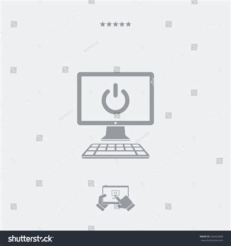 Image result for Image of Computer Power Switch Turn On