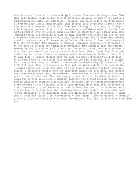 Image result for Interfaces in Oracle Apps