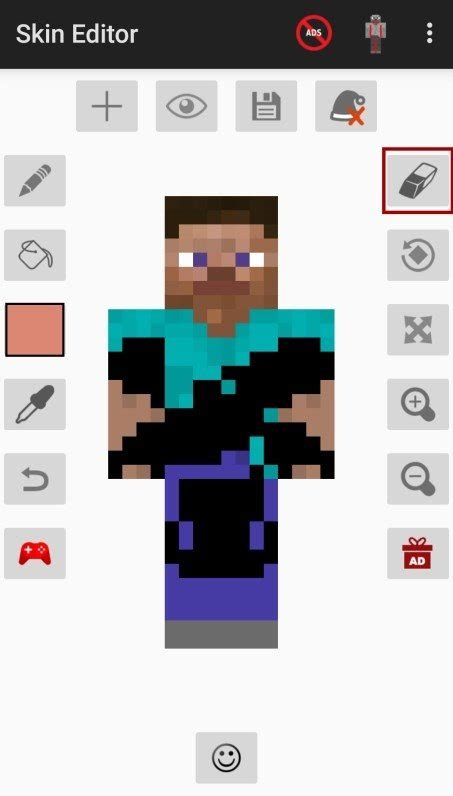 Skin Editor Skin Editor 3D For Minecraft 7.1 Download Für Android