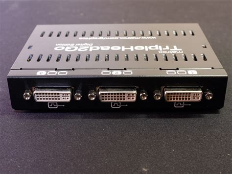 Image result for Matrox TripleHead2Go Windows 1.0