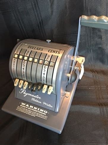 Image result for Paymaster Machine Check Writer