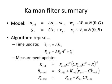 Image result for Kalman Filter PPT Example