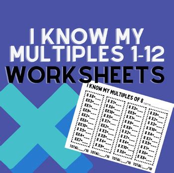 Image result for Learn My Multiples
