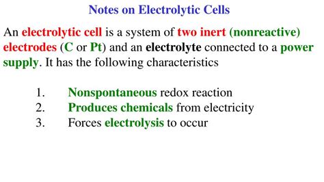 Image result for Electrolytic Cells Tutorial