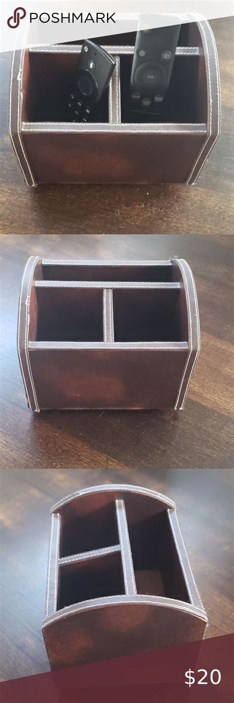 Image result for Remote Control Leather Box