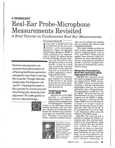 Image result for Real-Ear Measure Control Microphone