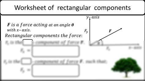 Image result for One of the Rectangular Components of a Force