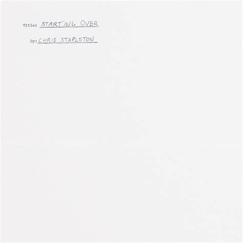 Image result for Starting Over CD Album