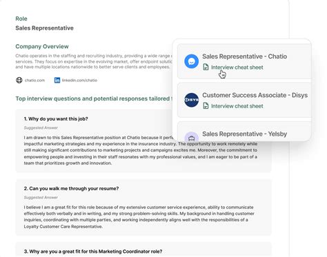 Image result for Interview Cheat Sheet Example