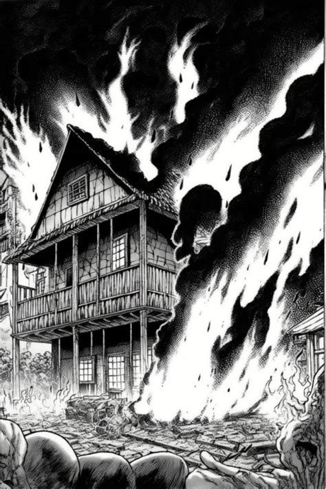 Image result for Manga Door Exploding