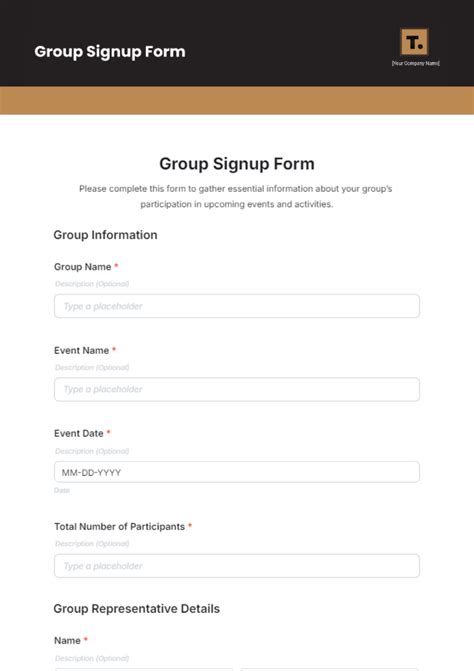 Image result for Sign Up Template Example