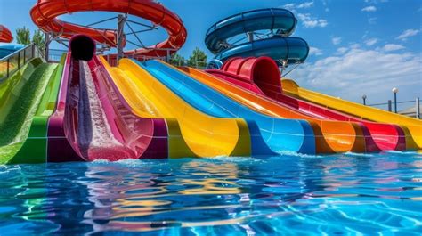 Image result for Colorful Water Slide
