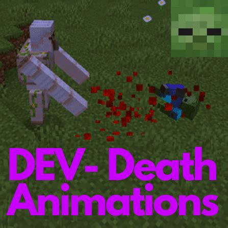 Image result for Minecraft Death Animation Mod