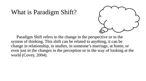 Image result for Example of Paradigm Shift with Graph
