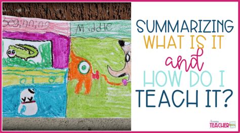 Image result for Summarizing First Grade