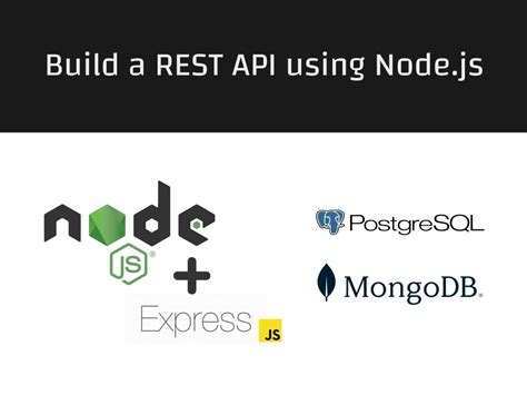 Image result for Node.js and Rest API