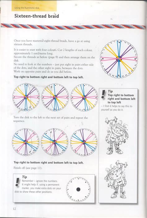 Image result for Free Kumihimo Patterns 16 Thread