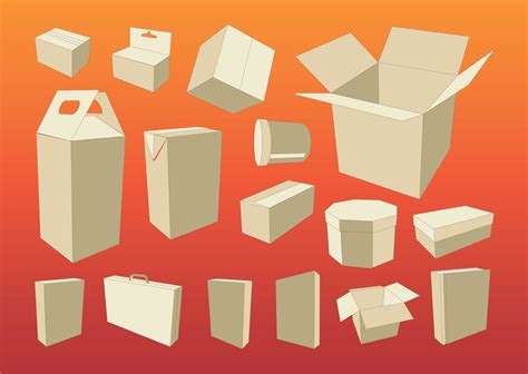 Cardboard Box Shapes at Benjamin Downie blog