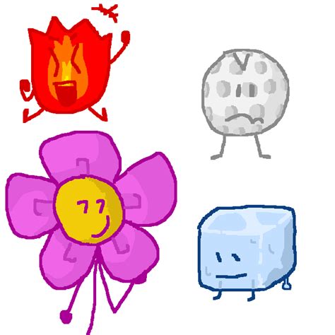Image result for Creating BFDI Characters