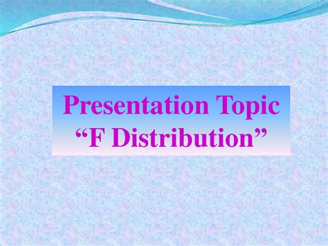 Image result for F Distribution Problems