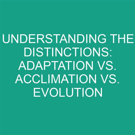 Image result for Adaptation vs Evolution